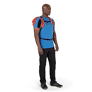 Osprey Skarab 18L Men's Hiking Backpack with Hydraulics Reservoir, Tundra Green, One Size