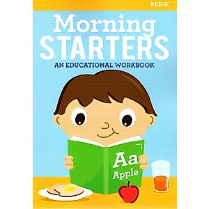 PRE-K Morning Starters Educational Workbooks