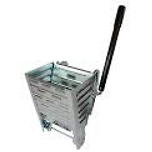 Impact WH2000 Steel Squeeze Wringer, 15" Length x 9-1/4" Width x 11-1/2" Height, Metal