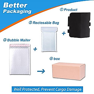 Rear Bumper Tow Hook Cover Towing Eye Cap Fit for Mazda 6 Atenza 2013 2014 2015 2016 2017 GJR9-50-EL1-51 GJR9-50-EK1-51 (Black, Left Driver Side) Xinpinsai