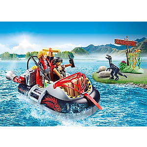 Playmobil Dino Hovercraft with Underwater Motor