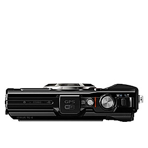 Olympus STYLUS Tough TG-4 16MP 1/2.3" BSI CMOS 4608 x 3456pixels Black - Cámara digital (Compact camera, 1/2.3", BSI CMOS, 4608 x 3456 pixels, 4608 x 3456, 3264 x 2448, 2048 x 1536, 640 x 480, 1:1, 3:2, 4:3, 16:9)