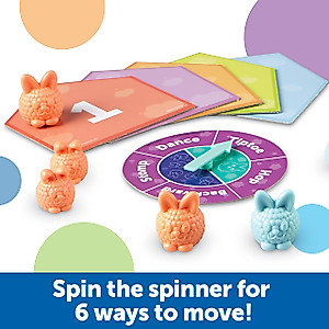 Learning Resources Count & Clean Dust Bunnies, Toddler Activities, Educational Toys Set, Color Teaching Toys, 29 Pieces, Age 3+