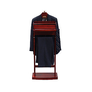 Proman Products Valet Stand, dark cherry (VL16201)