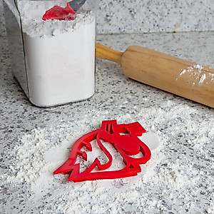 WSU Cougar Cougkie Cookie Cutter, LICENSED WSU COLLEGIATE - WELLER INNOVATIONS