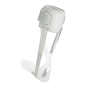 EXCEART Plantar Fasciitis Night Foot Splint Elastic Dorsal Night Splint Foot Drop Orthotic Brace for Plantar Fasciitis Pain Management (Right Foot)