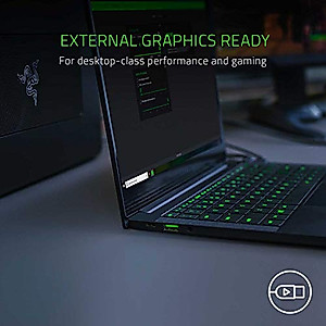 Razer Blade Stealth 13 Ultrabook Gaming Laptop: Intel Core i7-1065G7 4 Core, NVIDIA GeForce GTX 1650 Max-Q, 13.3" UHD 4K 60Hz, 16GB RAM, 512GB SSD, CNC Aluminum, Chroma RGB, Thunderbolt 3, Black