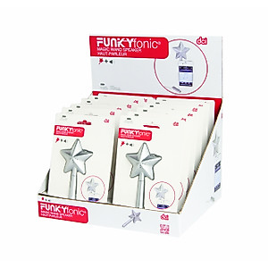DCI 35401 Funkyfonic Magic Wand Speaker - Retail Packaging - Silver