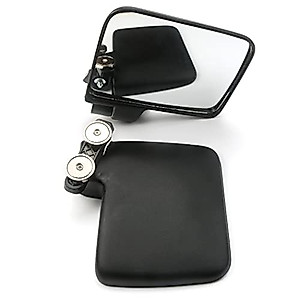 Magnetic Mirror Compatible with John Deere Universal 220Lb Tractor/Skid Kubota Mower 2PCS Rated