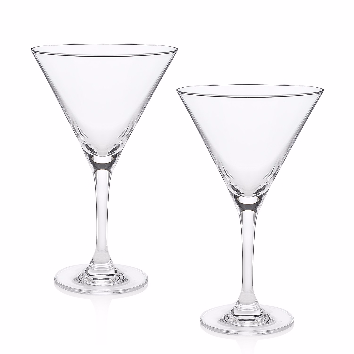 HISTORY COMPANY London Bar World’s Best Martini Glass 2-Piece Set (Gift Box Collection)