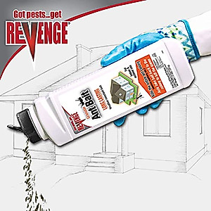REVENGE Ant Killer Granules, 1.5 lb. Ready-to-Use Fast Acting Perimeter Treatment for Home Kills Ants, Fleas & Roaches