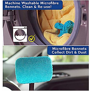 Hurricane Windshield Wizard Car Window Cleaner Kit - Windscreen Glass Reusable by Panroda