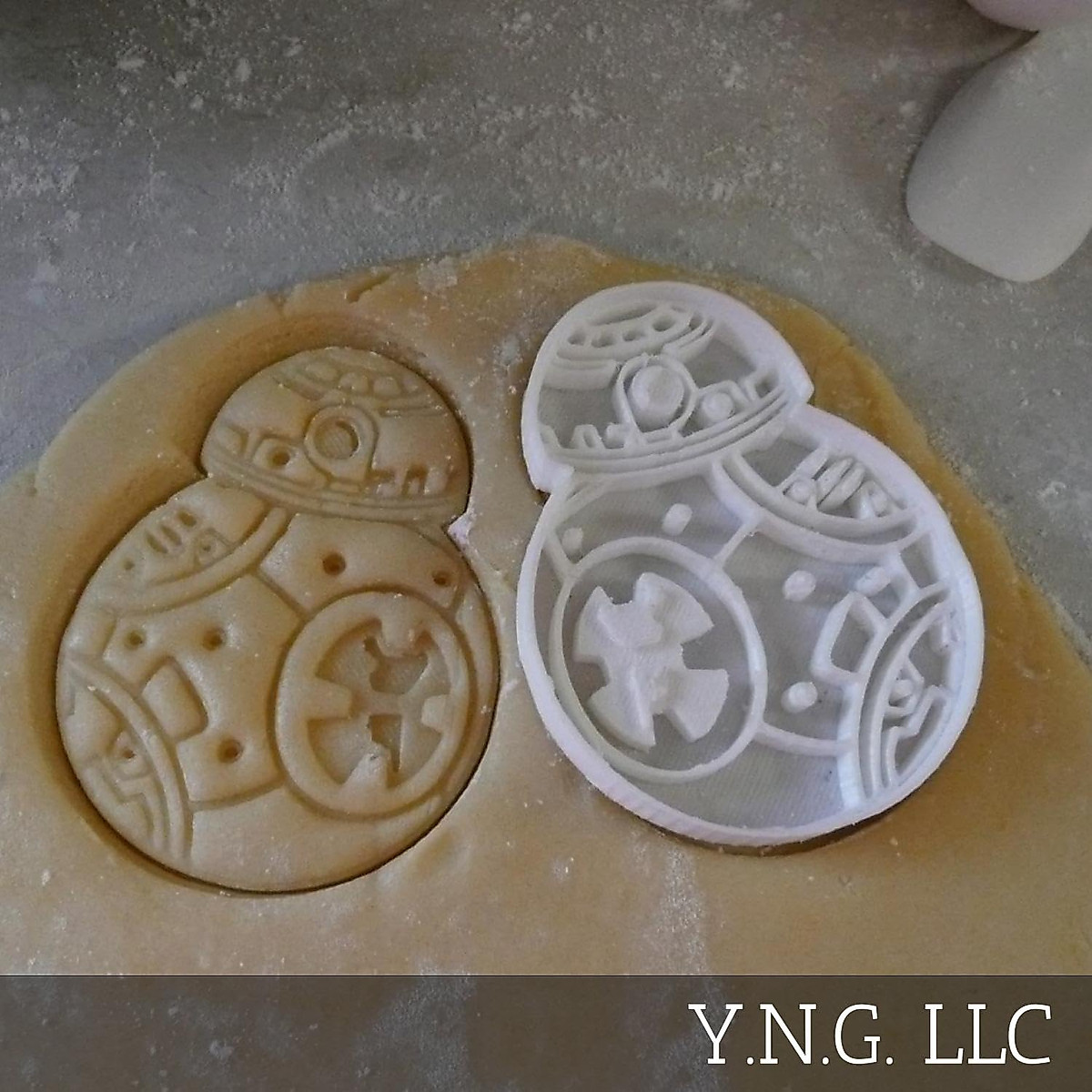 INSPIRED BY BB8 STAR WARS MOVIE THEME ROBOT DROID CHARACTER COOKIE CUTTER MADE IN USA PR462