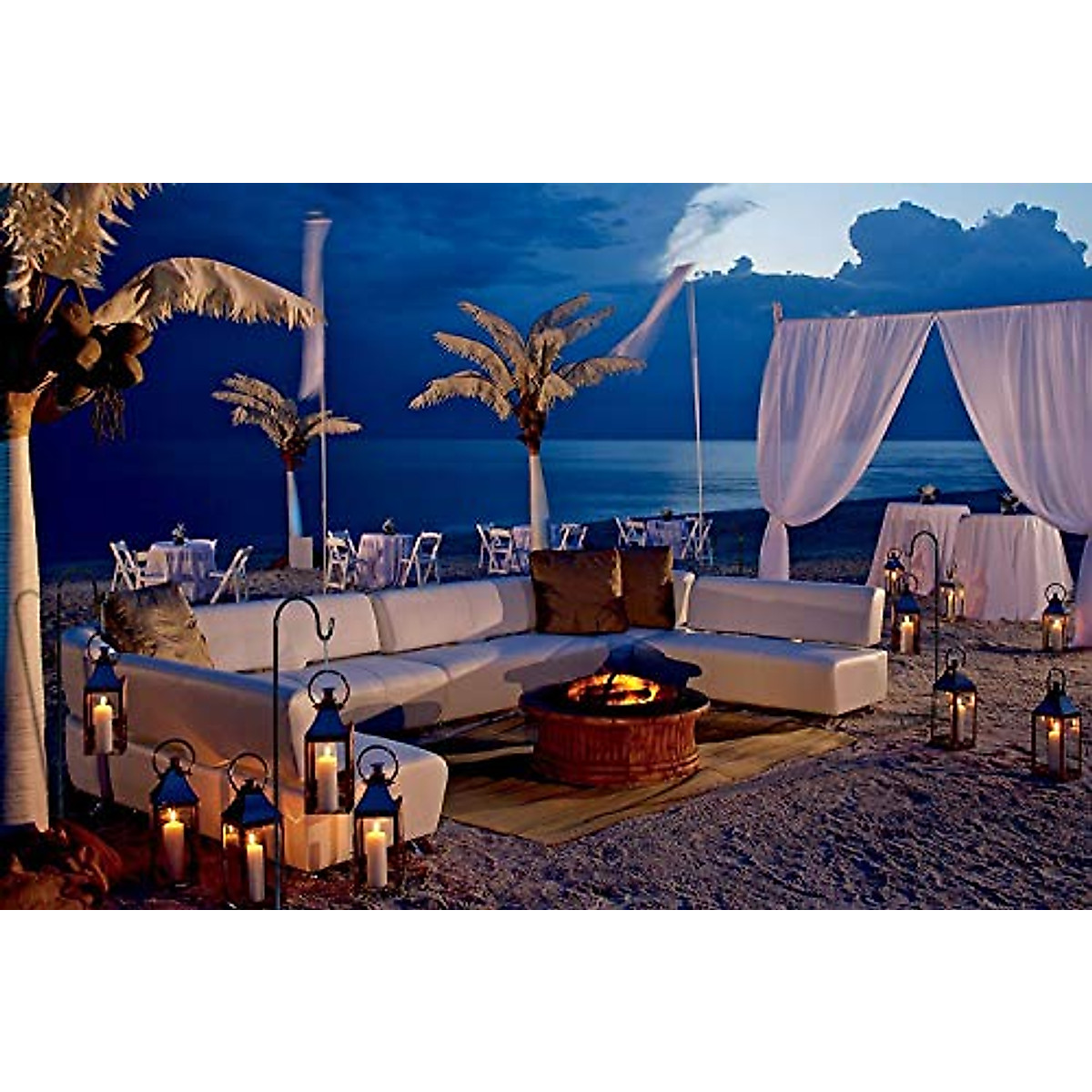 Ashman Shepherd's Hooks 35 Inch (8 Pack), Black, Made of Premium Metal for Hanging Solar Lights, Bird Feeders, Mason Jars, Christmas Lights, Lanterns, Garden Stakes and Wedding Décor.