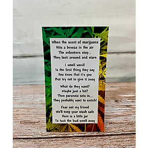 Funny Airtight Odor proof Glass Stash Jar With Lid Gift For Hiding