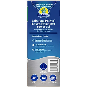 Fresh Step Odor Shield Scented Litter with the Power of Febreze, Clumping Cat Litter, 14 Pounds