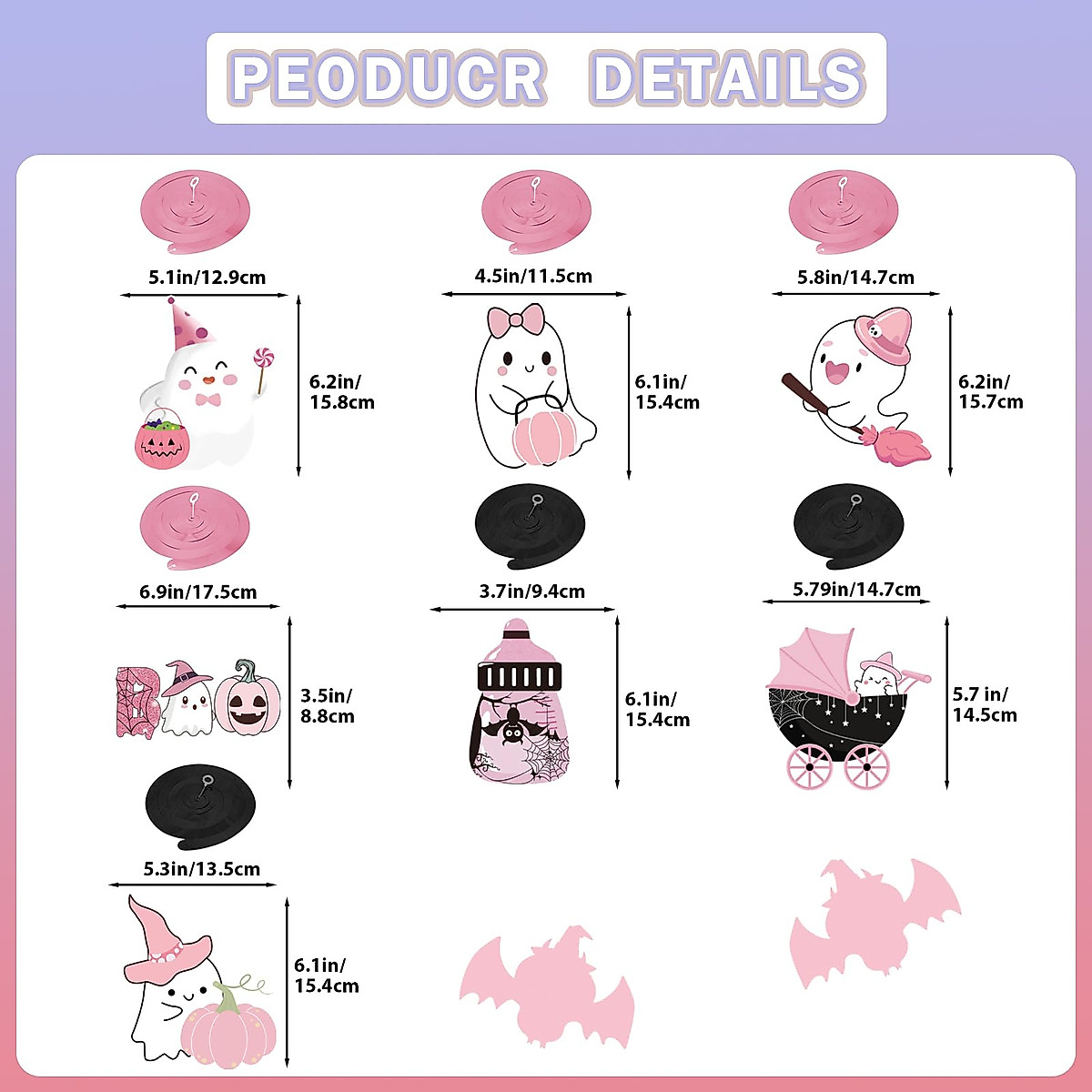 A little Boo Is Almost Due Banner Halloween Baby Shower Decorations Little Boo Baby Shower Decorations Girl for Halloween Pink Black Girl Halloween Party Decorations