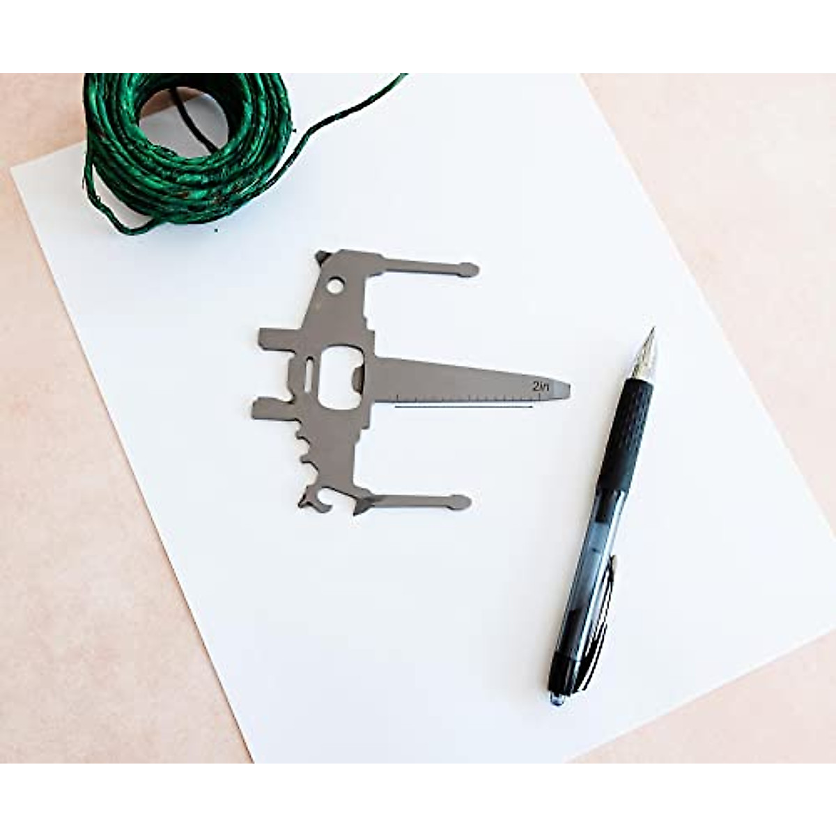 Star Wars X-Wing Pocket Size 9-In-1 Portable Multitool Kit | Hand Tool Gadgets For Camping, Survival Gear