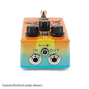 StewMac Sun Fuzz DIY Electric Guitar Pedal Kit, With Bare Enclosure, Inspired By Analogman Sun Face (12252)