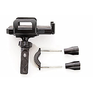 Golden Technologies Nearly Universal Mobility Scooter Cellphone Holder - Mounts on Tiller - Works with Android and Apple Phones