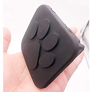 Trailer Hitch Tube Cover Plug Cap,Rubber Receiver Tube Hitch Plug,Trailer Hitch Cover for Toyota 4Runner Tundra Stelvio Chevrolet GMC Jeep Dodge RAM Ford F150 F250