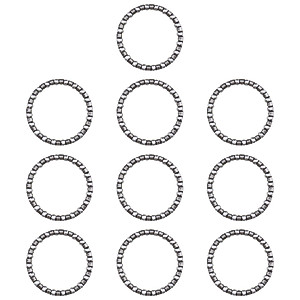 SING F LTD 10PCS Bicycle Ball Bearing Cycling Headset Bearing with 20 Balls Steering Bearings for Mountain Bicycles Fixed Gear Bike Crank Bottom Bracket Replacement Parts