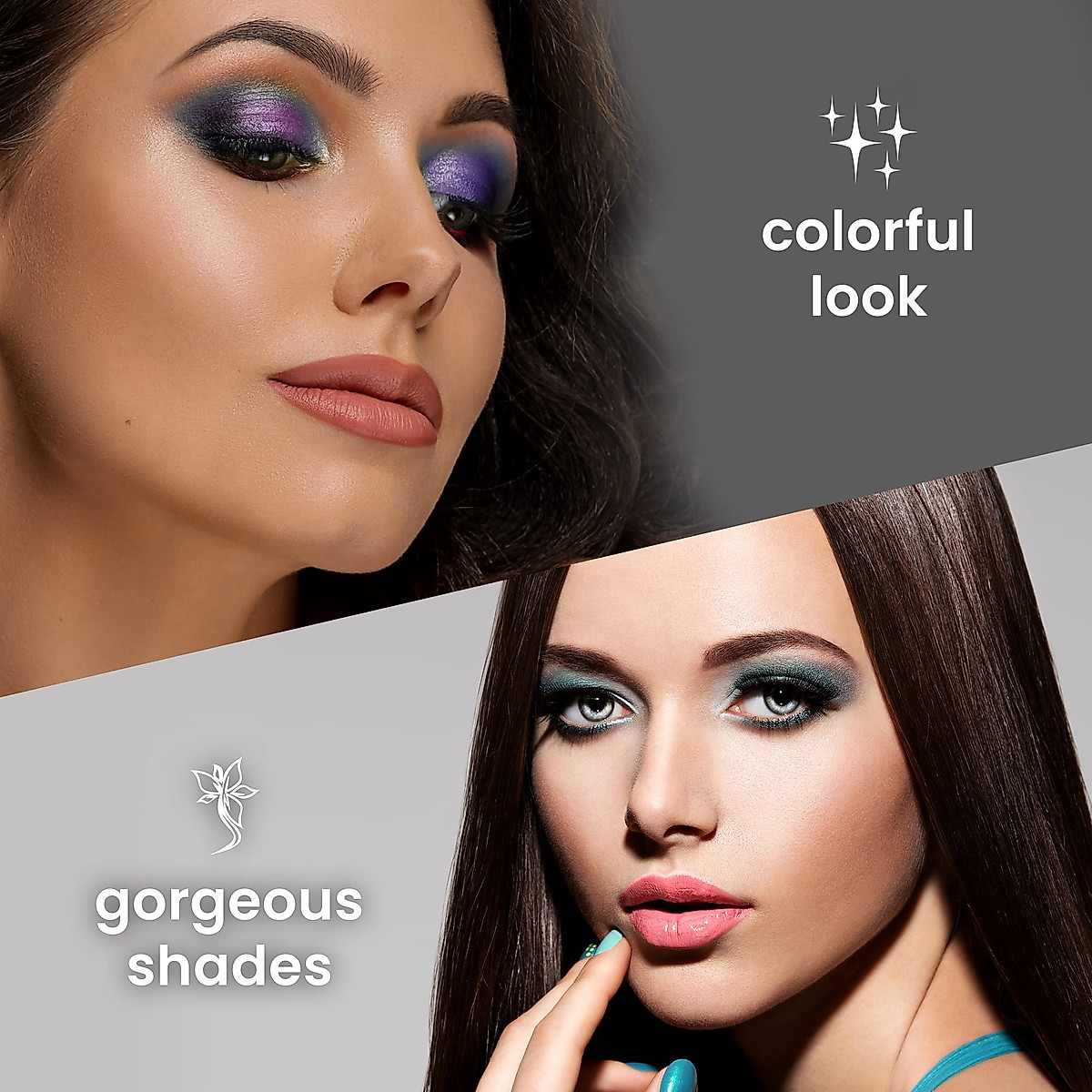 Ccolor Cosmetics Fairy Tale Eye Shadow Palette Makeup, 18 Ultra-Blendable, Vibrant Matte & Shimmer Eyeshadow - Eyeshadow Palette Set With Mirror - Long Lasting, Travel-Size Makeup Palette