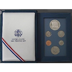 1987 US Mint Constitution Prestige Proof Coin Set