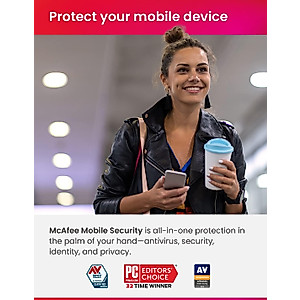 SAMSUNG Galaxy Tab A8 10.5” 32 GB Android Tablet [Pink Gold] and McAfee Mobile Security Software [Download]