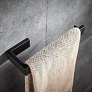 YJ YANJUN Toilet Towel Ring and Coat Hooks Wall Mounted Bathroom 5-Piece Hardware Set …