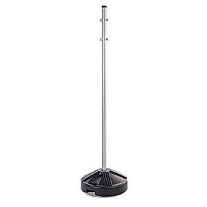 US Weight Sign Kit - Post, Scratch-Resistant Weighted Base, and Easy-to-Use Brackets for Signs (Signs Not Included)