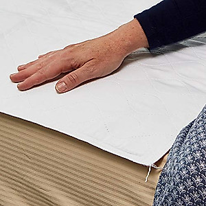 Medline - MDTR1227073A Softnit 300 Washable Underpads, Pack of 4 Large Bed Pads, 34" x 36", For use as incontinence bed pads, reusable pet pads, great for dogs, cats, and bunny