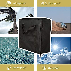 Stanbroil Carry Bag for 17 Inch Blackstone Tabletop Griddle Without Metal Hood, Black