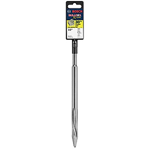 BOSCH HS1472 10 In. Point SDS-plus Bulldog Xtreme Hammer Steel, Silver
