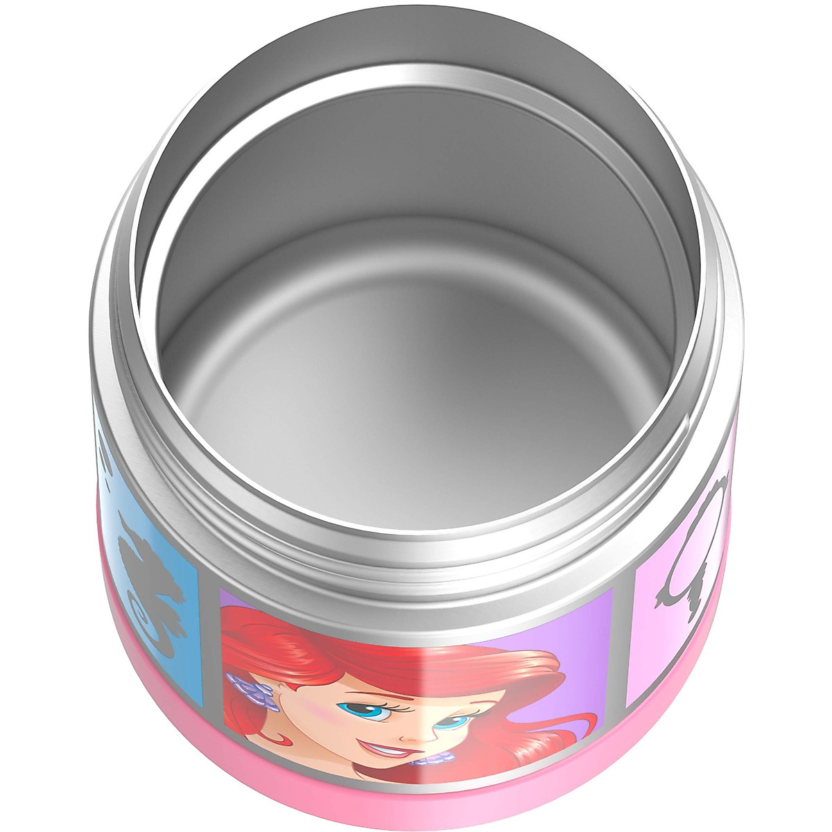 THERMOS FUNTAINER 10 Ounce Stainless Steel Kids Food Jar, Disney Princesses