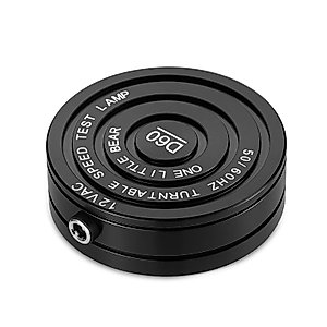 Douk Audio Nobsound D60 50 / 60Hz Stroboscopic Speed Strobe Light Tachometer Disc for Turntable LP Record Player