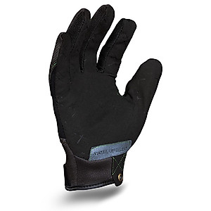 Ironclad EXO Pro Water Resistant; Work Gloves, (1 Pair), EXO2-MWR-03-M, Black/Grey