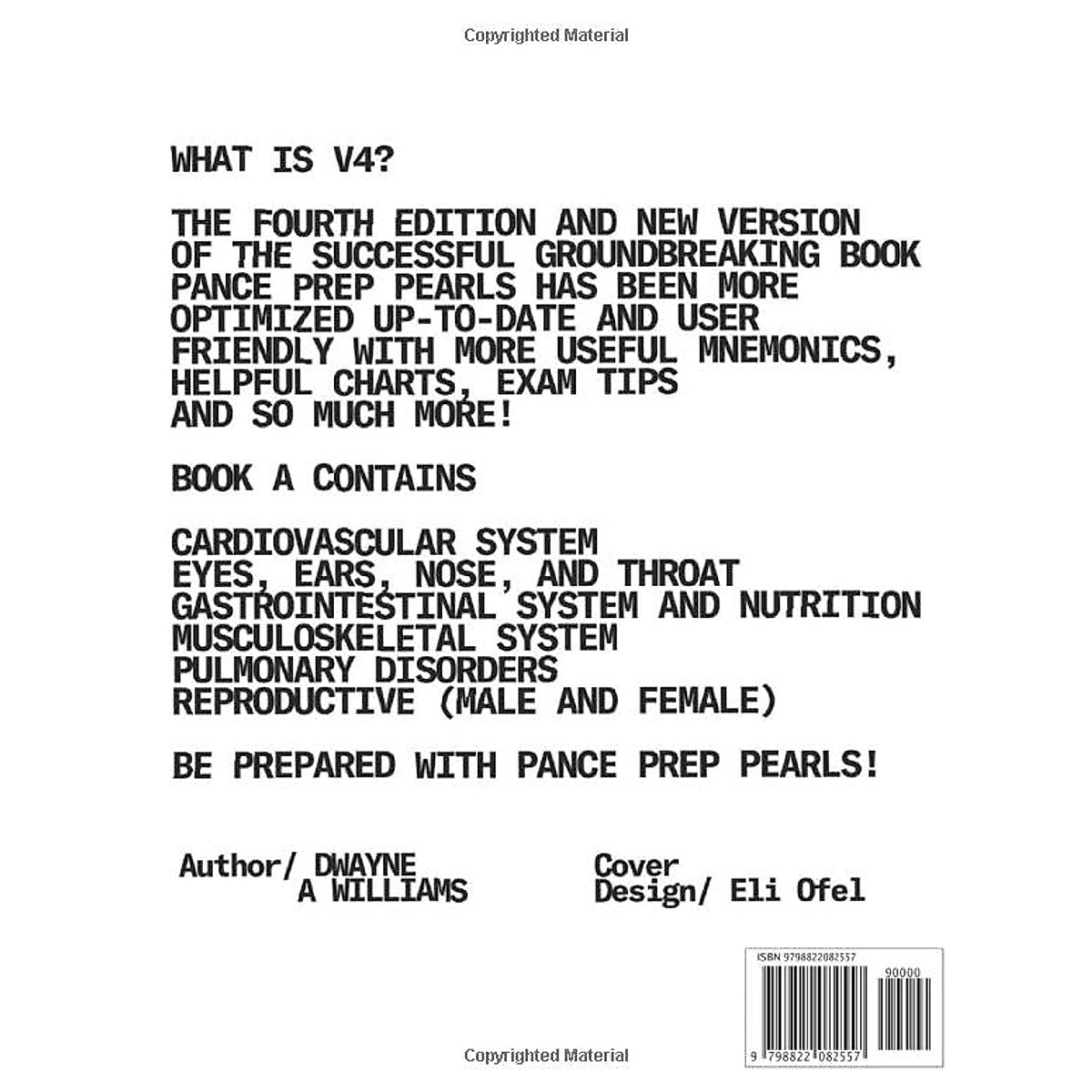 PANCE PREP PEARLS V4 - BOOK A