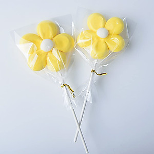 Erioctry 100 Pcs 8.7x12 inch Clear Flat Cello/Cellophane Treat Bag Digital Packaging Pouch Waterproof Gift Wrap Packing Party Favors Treat Bag For Bakery Cookies Candies