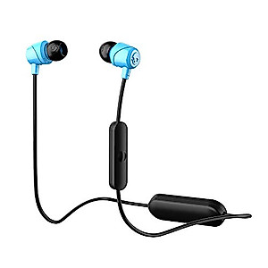 Skullcandy Jib Wireless In-Ear Earbud - Blue/Black (Renewed)