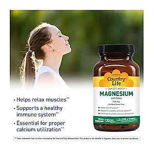 Target-Mins Magnesium with Silica 300 mg 120 Vegetarian Capsules