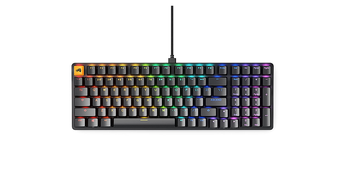 Glorious GMMK 2 TKL Mechanical Gaming Keyboard - RGB & Hot Swappable