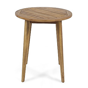 Christopher Knight Home Aldrich Dining Sets, Light Brown + Beige + Teak