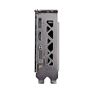 EVGA GeForce GTX 1650 Super SC Ultra Gaming, 4GB GDDR6, Dual Fan, Metal Backplate, 04G-P4-1357-KR