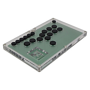 FightBox B1-PS Ultra-Thin All Buttons Leverless-Style Arcade Joystick Fight Stick Game Controller For PS4/PS3/PC Hot-Swap Cherry MX