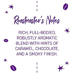 Joffrey's Coffee - French Roast Blend, Rich Coffee Blend, Artisan Dark Roast, Arabica Coffee Beans, Full-Bodied Blend, Hints of Caramel & Chocolate, Keurig 2.0 Compatible (Single Serve Cup, 24 Count)