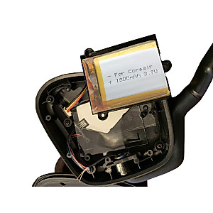 1800mAh Replacement Battery for Corsair Void Gaming Headset Corsair Void Pro RGB Wireless Gaming Headset - Dolby 7.1 Surround Sound Headphones and More Set of 2