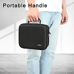 RLSOCO Case for Shure SM7B Dynamic Vocal Microphone & Shure MV7+ / MV7X / MV7 Podcast Dynamic Microphone (Black)