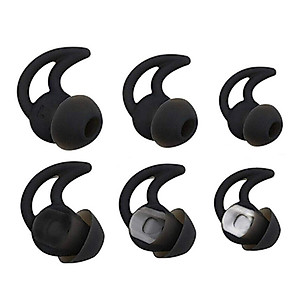 2023 Replacement Silicone Earbuds 3 Size S/M/L Earbuds for Bose QC30/QC20/QC20i/SoundSport SIE2i IE2 IE3