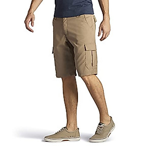 Lee Men's Big & Tall Performance Cargo Short, Lion, 56